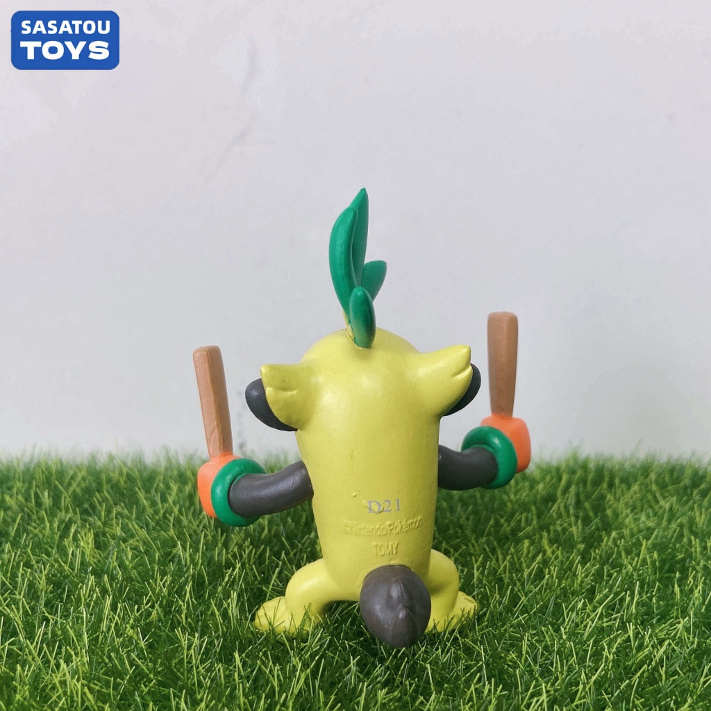 Pokemon figures Scorbunny Raboot Cinderace Grookey Thwackey Rillaboom ...