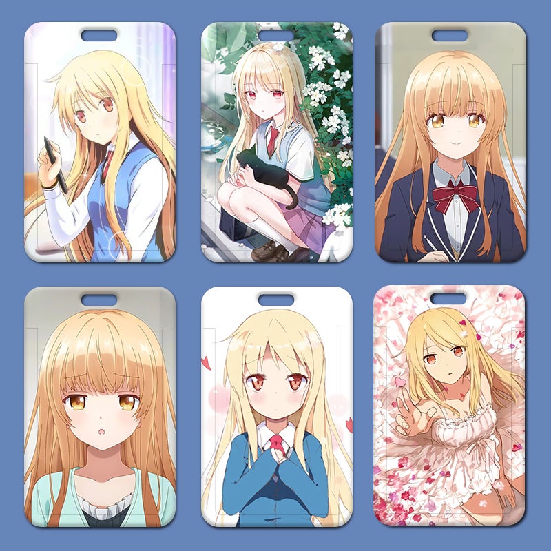 Shiina Mashiro Girls ID Card Holder Student Card Mrt Card Business Card ...