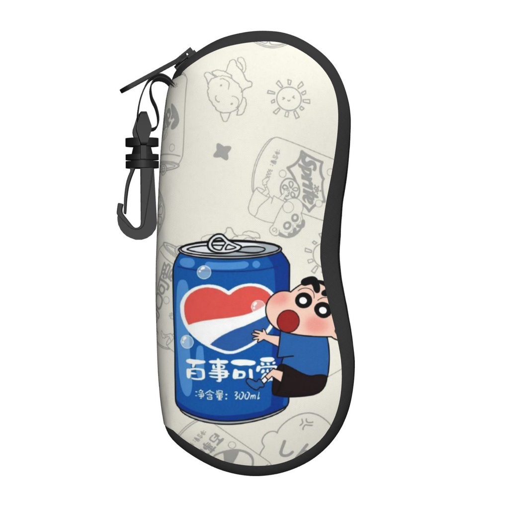 Crayon Shin Chan Sunglasses Soft Case, Ultra Light Portable Zipper ...