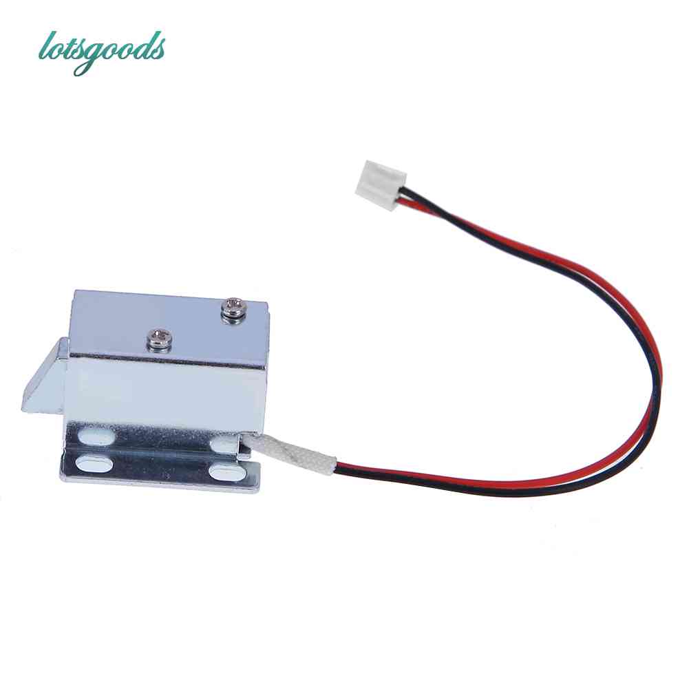12V DC Mini Small Solenoid Lock Electromagnetic Electric Control ...