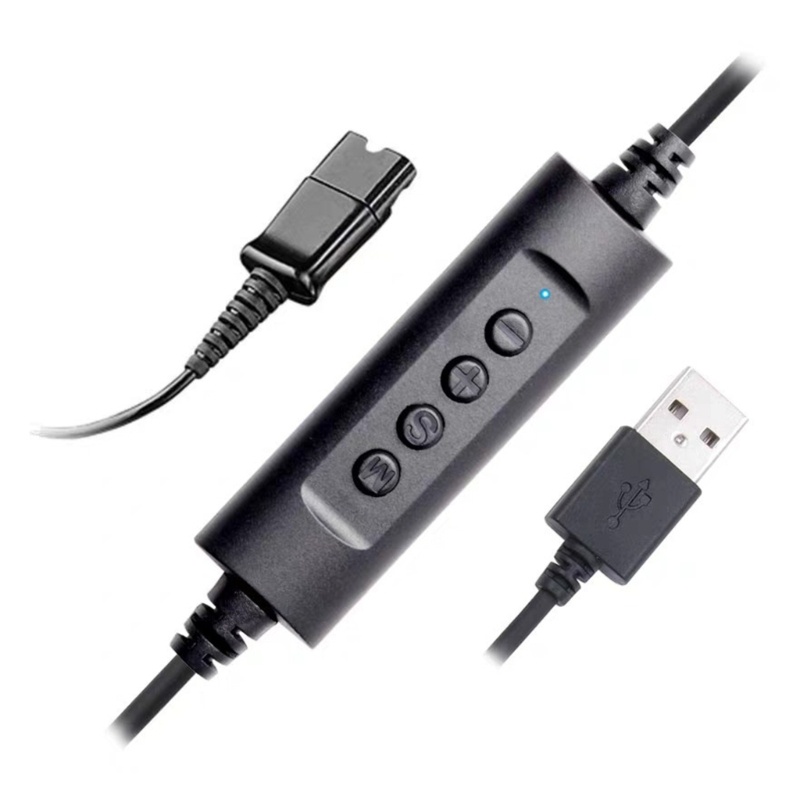 Skyxu Headset Quick Disconnect QD Cable to USB Plugs Adapter USB-QD ...