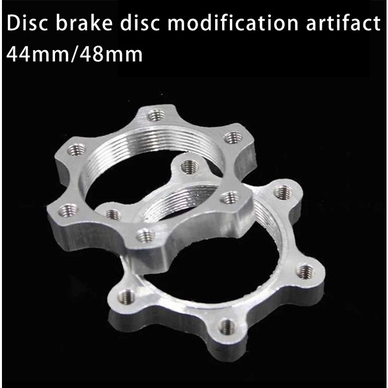 Bike Rotor Adaptor 44/48mm Aluminium Alloy MTB Threaded Hubs Disc Brake ...