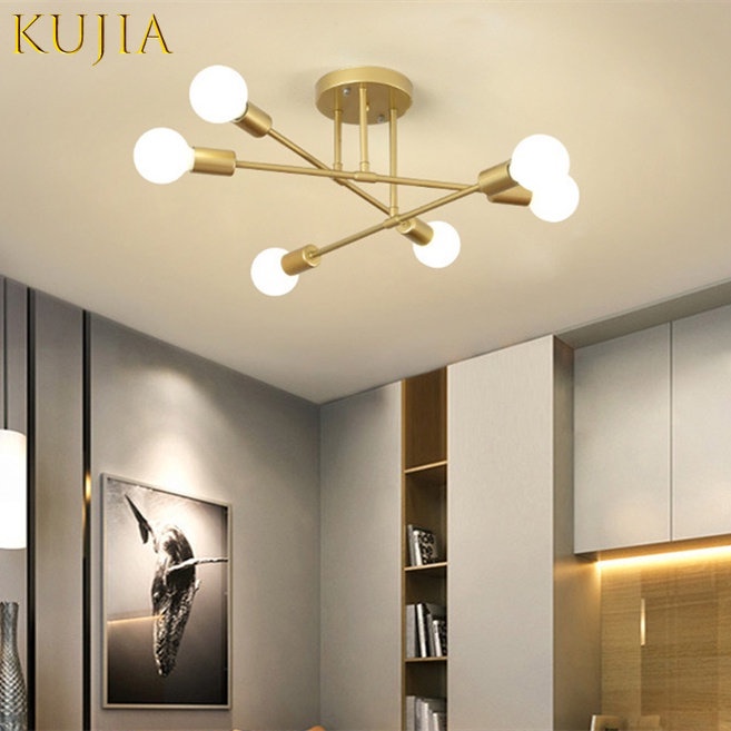 Chandelier modem design 6 Light Ceiling light Fixture Chandelier ...
