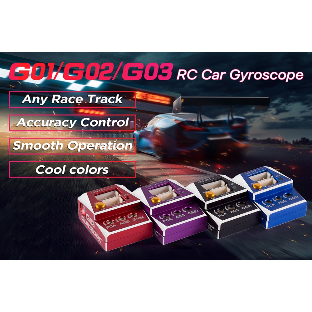 DUMBORC Gyro G03 G02 Automatic Stability Control Gyroscope for RC Drift ...