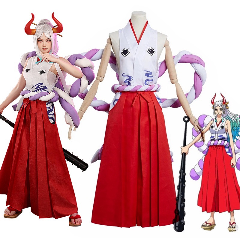 Yamato Cosplay Anime Cosplay Costume Yamato Kimono Cosplay Costume Big ...