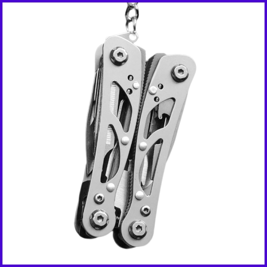 Multi Tool Folding Utility Plier Pocket Camping Multitool Portable Safe ...
