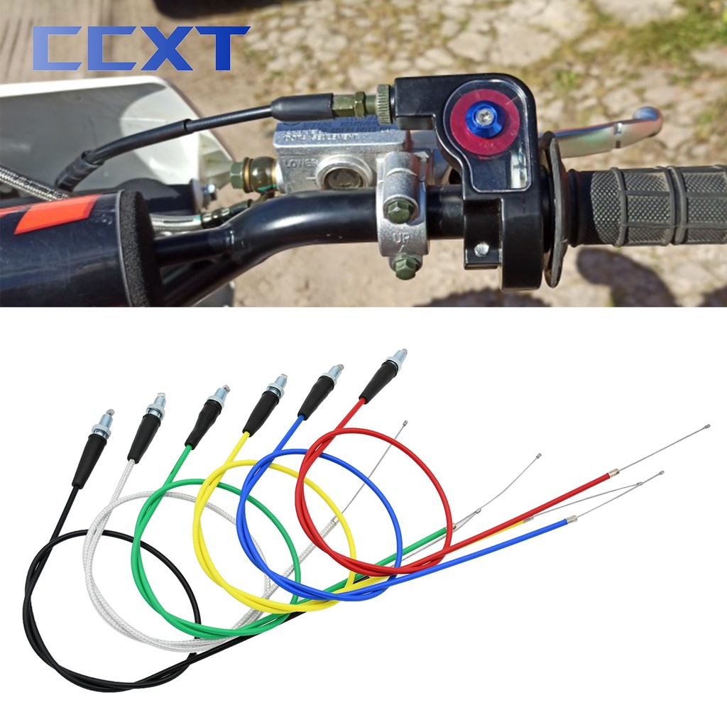 990mm 1090mm 6 Colors Motorcycle Universal Twist Throttle Cable For KTM ...