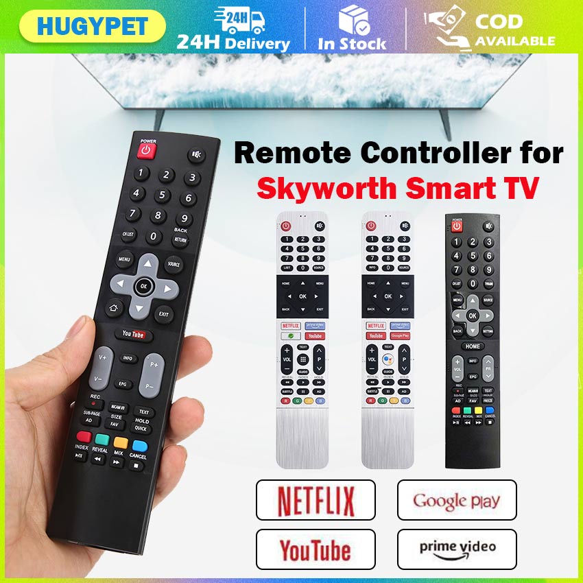 Skyworth Remote Control Replacement 43U20/539C-268935-W000 ...