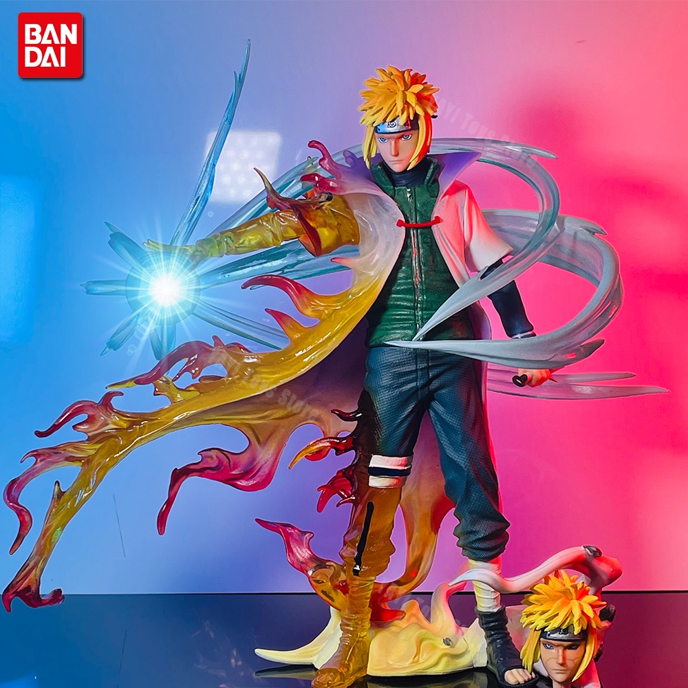 26cm Naruto Anime Figures Namikaze Minato Evil Gk Four Generations ...