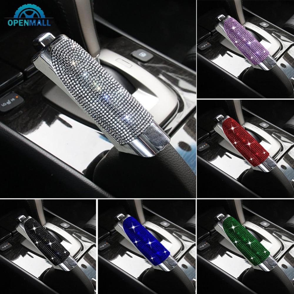 OM | Car Handbrake Cover Diamond-encrusted Styling Bling Auto Interior ...