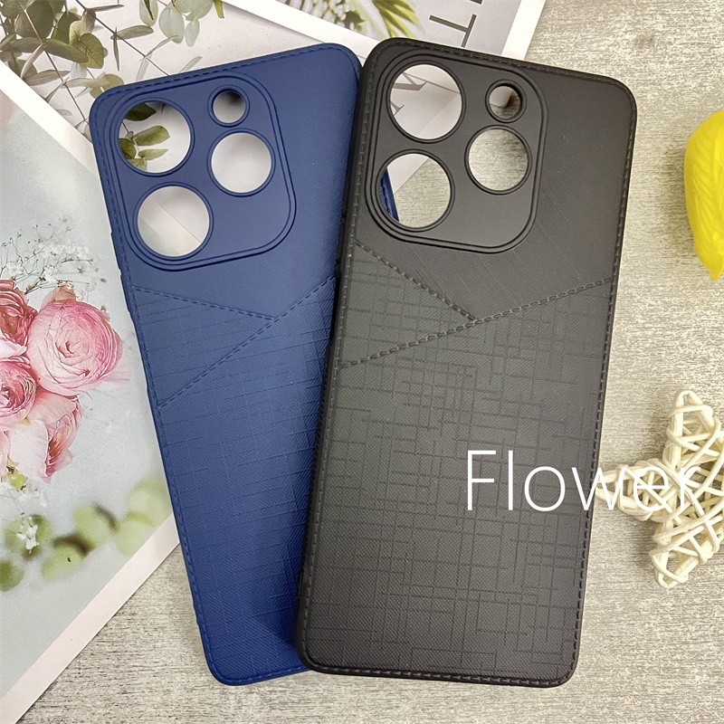 For Tecno Spark 10 Pro Denim Fabric Full Bag Fall Proof Phone Case ...