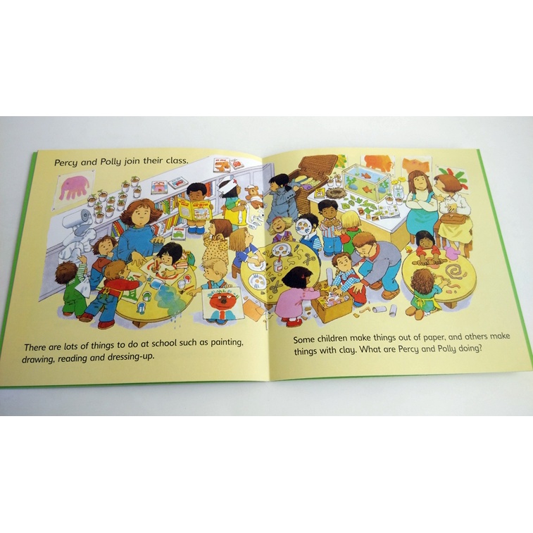 20Books/Set Usborne First Experiences Farmyard Tales English Picture ...