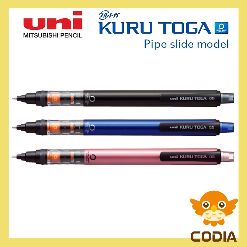 Mitsubishi Uni | KURU TOGA mechanical pencil Pipe slide model 0.5mm (Made in Japan) (direct from ...