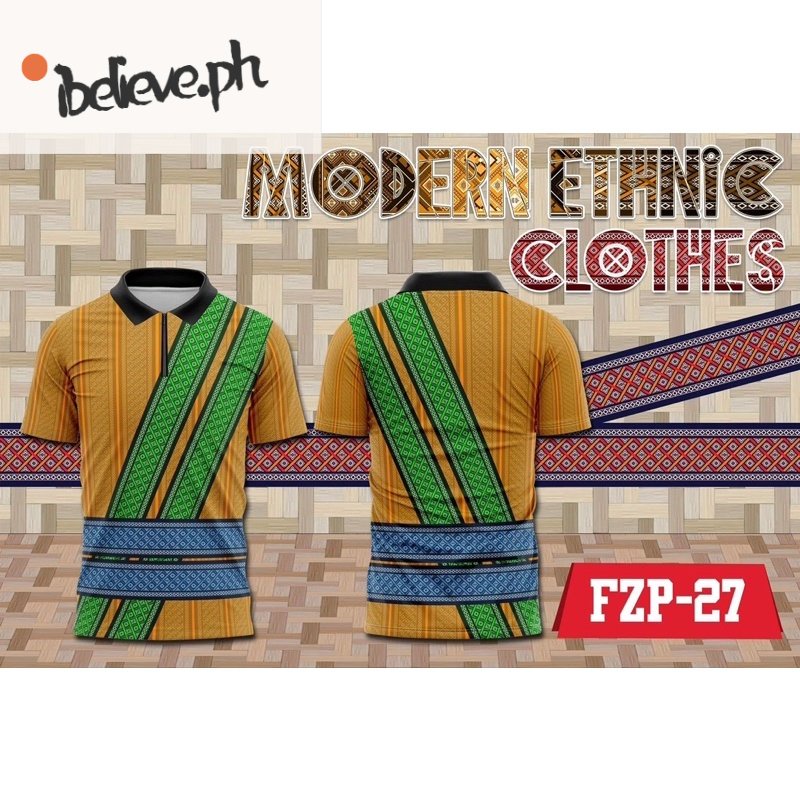 Modern Ethnic Barong for Men Women Philippine Ethnic Tribal Inspired ...