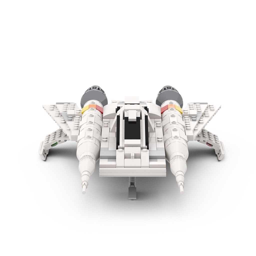 MOC-48610 Space Buck Rogers Starfighter Ship Model from Star Wars 548 ...