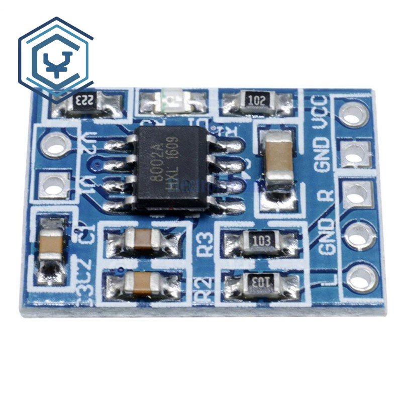 1PCS Mini HXJ8002 Audio Power Amplifier Board Mono Channel Voice low ...