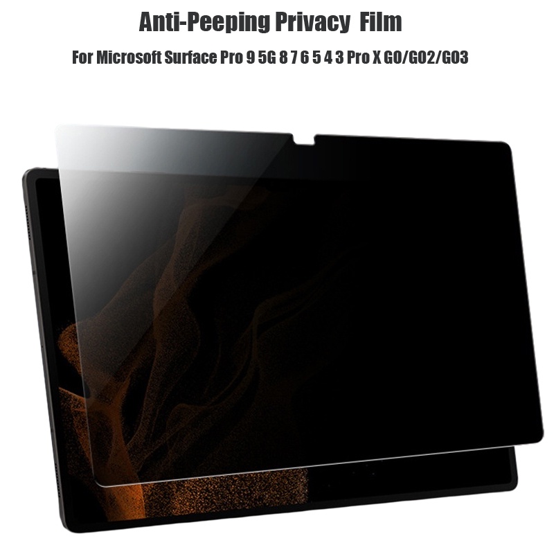 For Microsoft Surface Pro 11 10 9 5G 8 7 6 5 4 3 Pro X GO/GO2/GO3 Anti ...