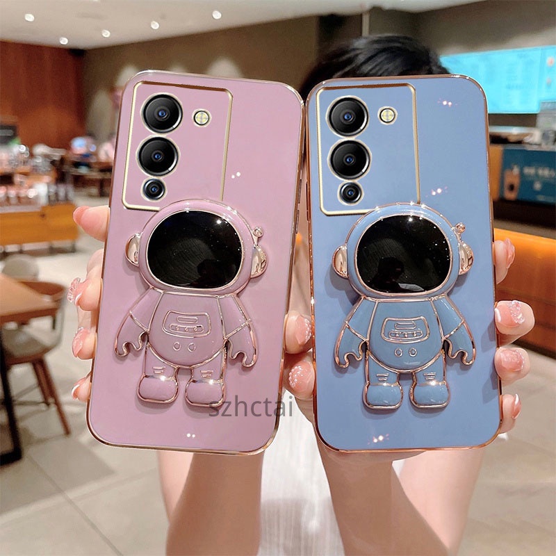 Casing Infinix Note 12 G96 X670 phone case with astronaut holder soft ...