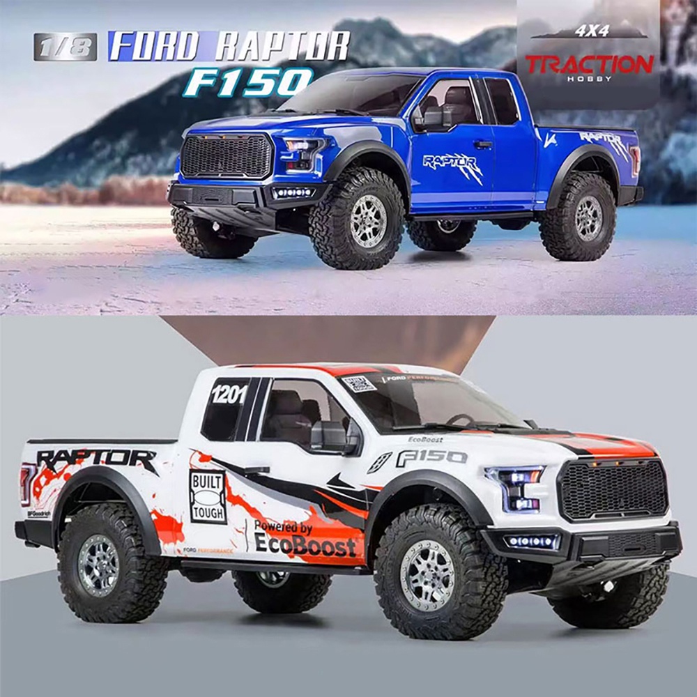 TRACTION HOBBY KM F150 RTR 2.4GHz 1/8 RC Simulation Electric Remote ...
