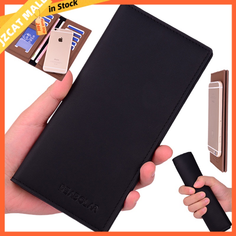 Wallet for Men, Casual Soft Thin PU Leather Wallets Man, Slim Card ...