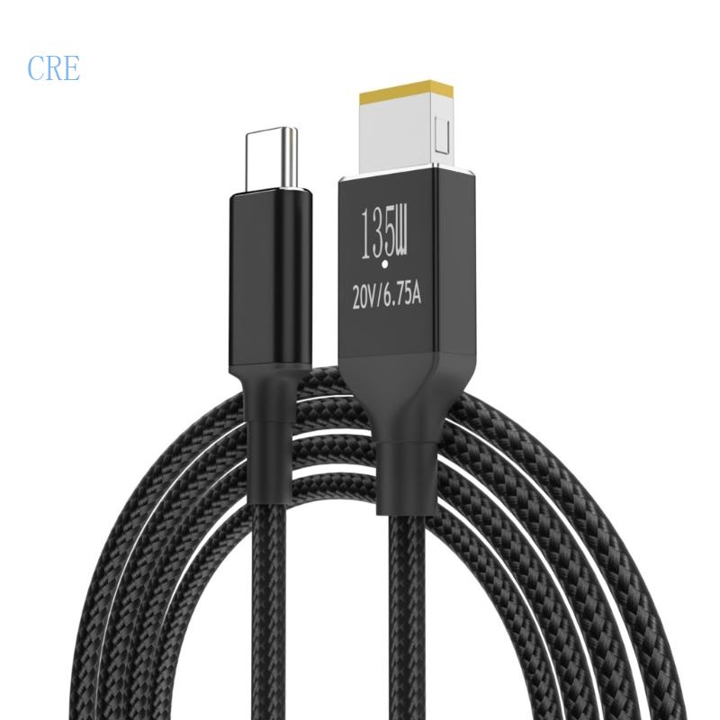 CRE 135W USBC TypeC Female to Square Tip Power Charging Cable for ...