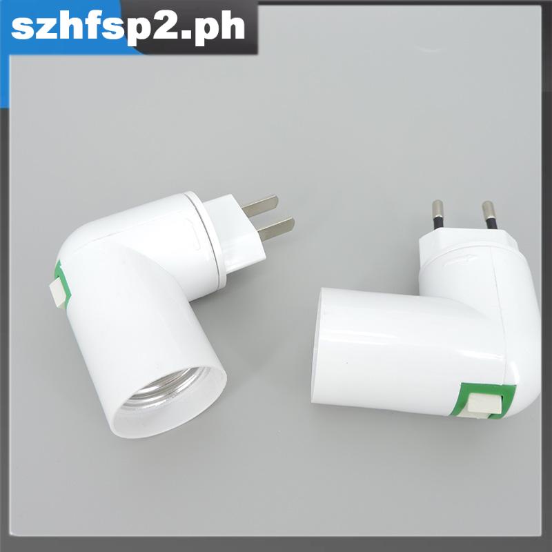 360 Degrees Rotation EU US Plug To E27 Screw adjustable Base light ...