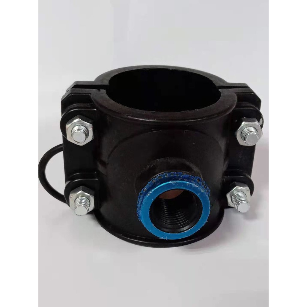 pe compression saddle clamp 63mm-110mm high quality | Shopee Philippines