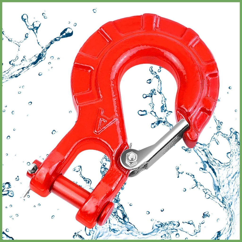 Safety Latch Winch Hook Winch Hooking Tool Load Capacity Car Winch Hook ...