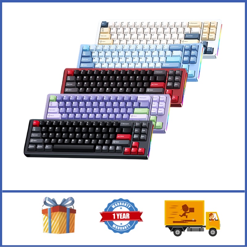 M71 V2 Aluminum Mechanical Keyboard Wireless 68% Layout GASKET Hot ...