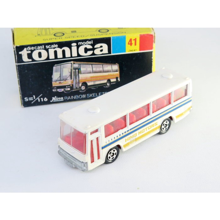 Tomica 41 Hino Rainbow Skeleton Bus - Hino Motors AS79 | Shopee Philippines