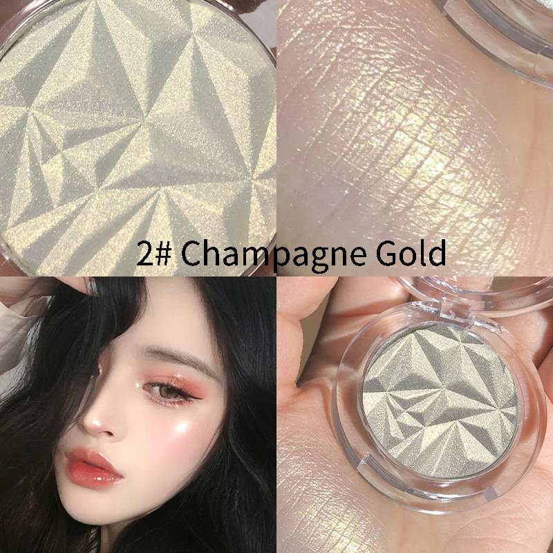 Box Diamond Highlighter All-in-one Disc Face Brightening Glitter Fine ...