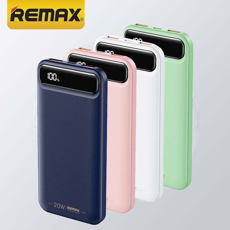 Remax Powerbank 10000mAh Power Bank 22.5W Super Fast Charge 20WPD 2 ...