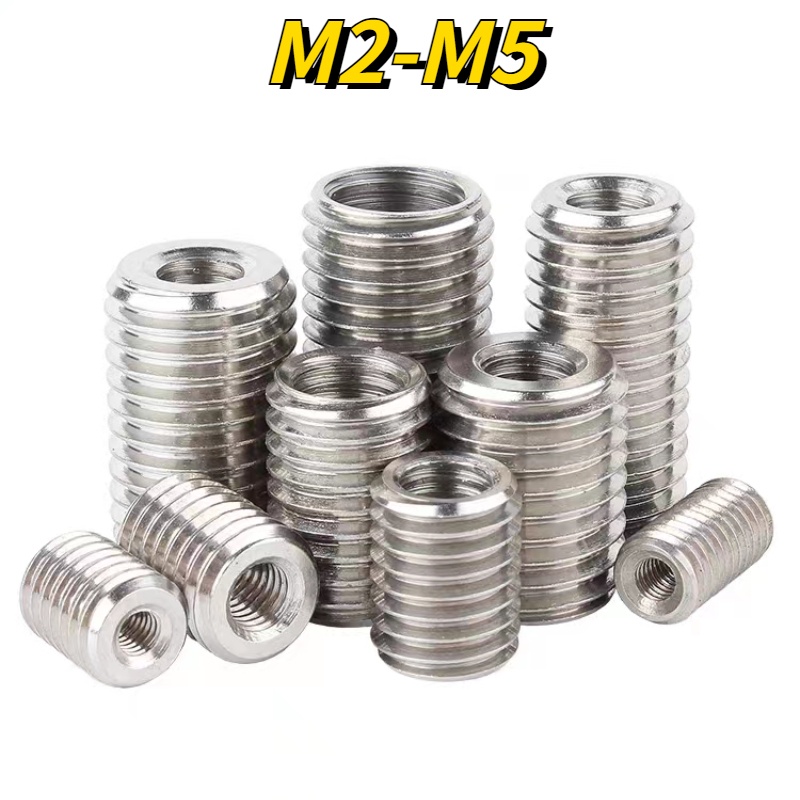 [XNY] 304 Stainless Steel Inner Outer Thread Nut Conversion Screw ...