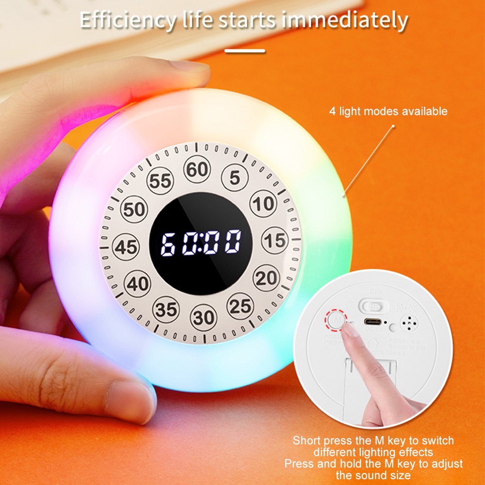 Kitchen LED Digital Timer Manual Countdown Alarm Clock | Shopee Philippines