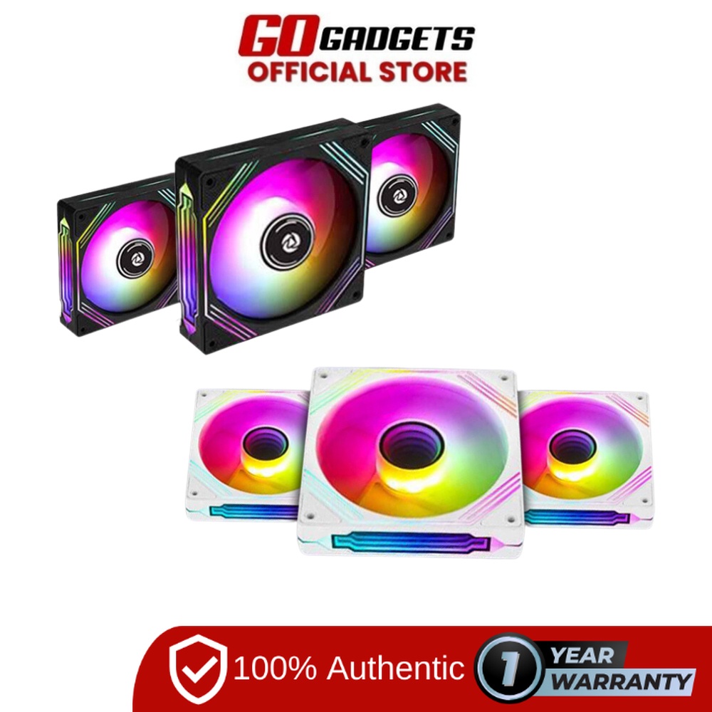 Inplay Seaview Tower X3 3in1 ARGB 120mm Case Fan Kit With Controller ...