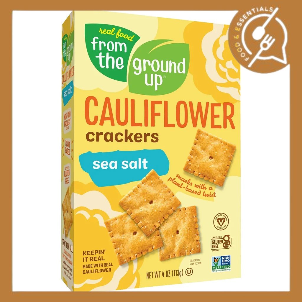 Food and Essentials | From The Ground Up Cauliflower Crackers Sea Salt ...