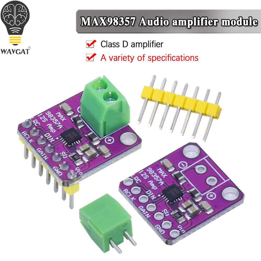 Max98357 I2S 3W Class D Amplifier Breakout Interface Dac Decoder Module ...