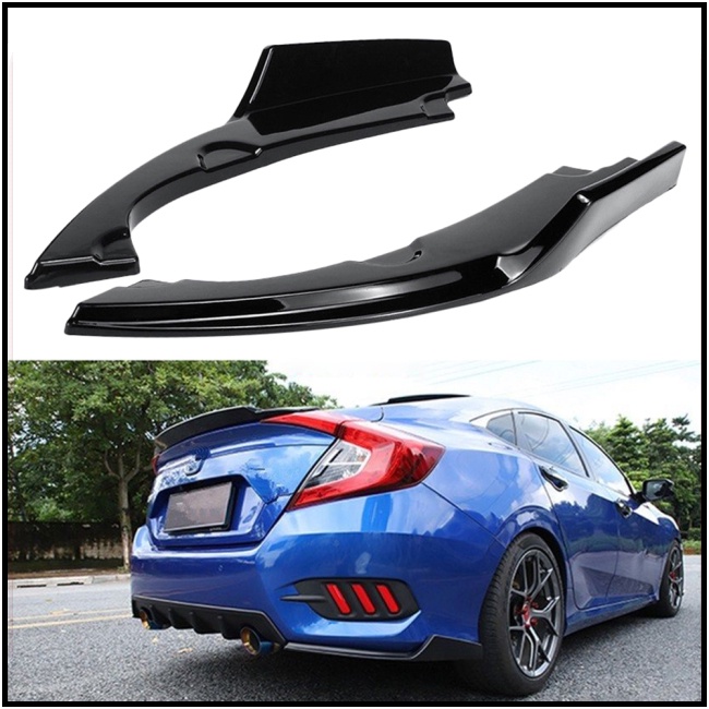 CI Car Rear Bumper Lip Diffuser Splitter Spoiler Bumpers Protector For ...
