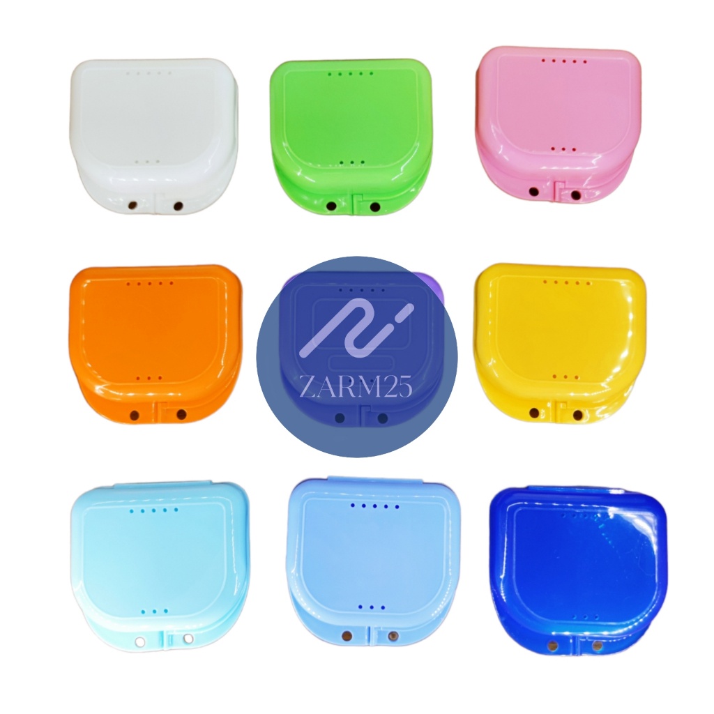 Zarm Aligner Case Orthodontic Storage Box Fake Teeth Denture Case ...