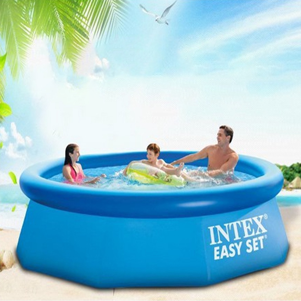 MOMMIES Inflatable Swimming Pool Family Big Size Intex Inflatable Pool ...