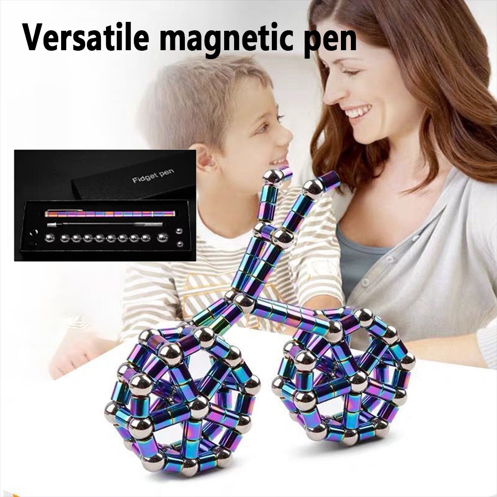 Magnetic Pen Decompression Creative Toy Multifunctional Writing Magnet ...