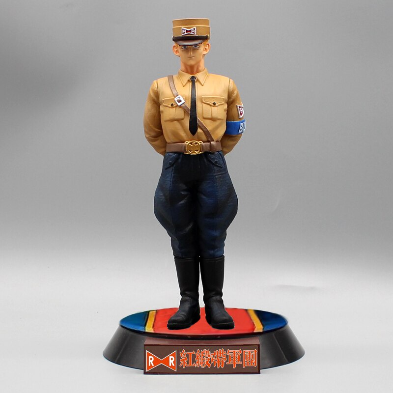 21cm Dragon Ball Amine Figure Blue Pvc Figure Anime DB Red Ribbon Army ...