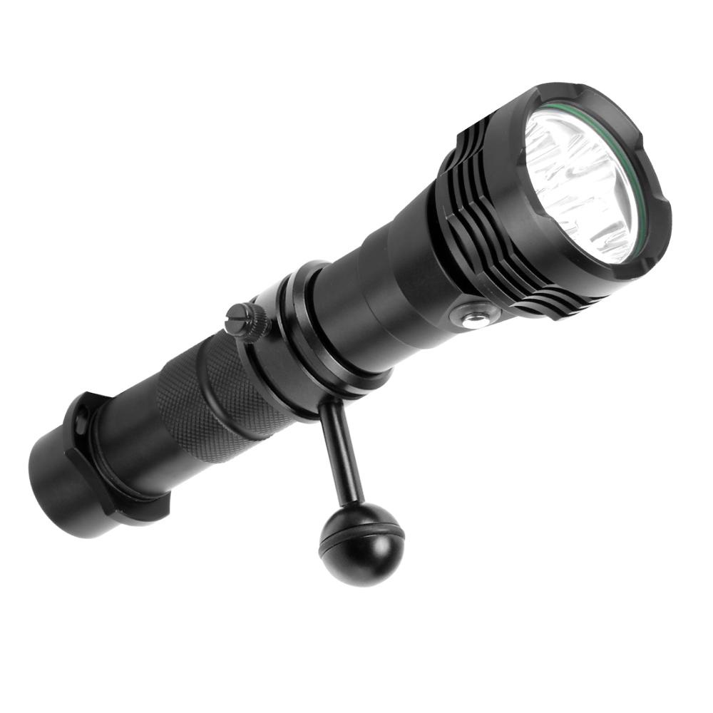 FEICHAO 1000LM/ 2000LM LED Underwater Flash Light Waterproof Diving ...