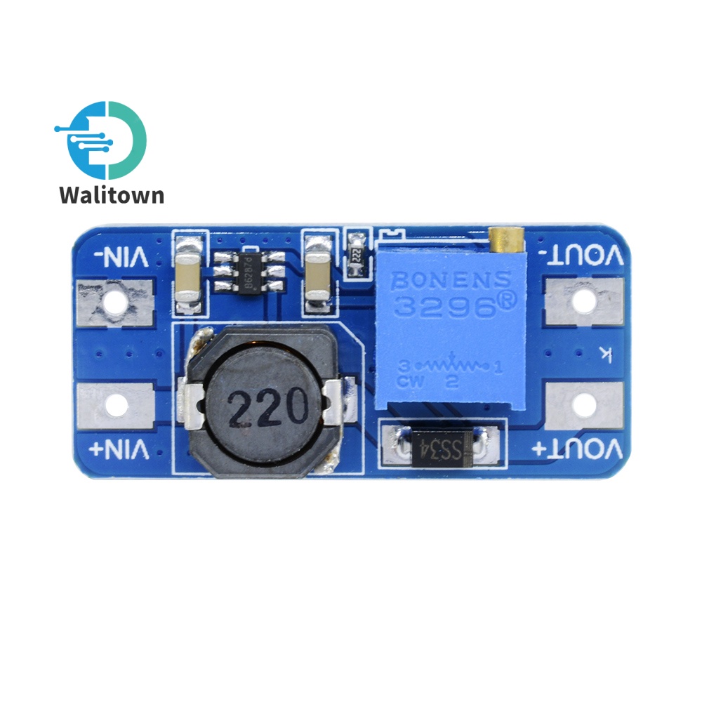 MT3608 DC-DC 2A MAX Step Up Power Apply Module Booster Power Module 2V-24V | Shopee Philippines