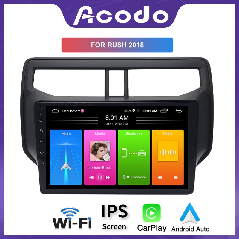 For Toyota RUSH 2018 Android Car Stereo Support Carplay Android Auto ...