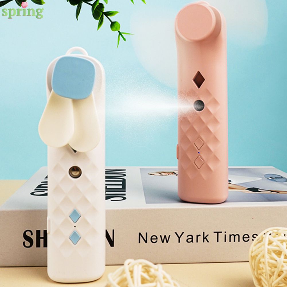 2-IN-1 Nano Spray Fan Water Replenishment Handheld Mini Fan ...