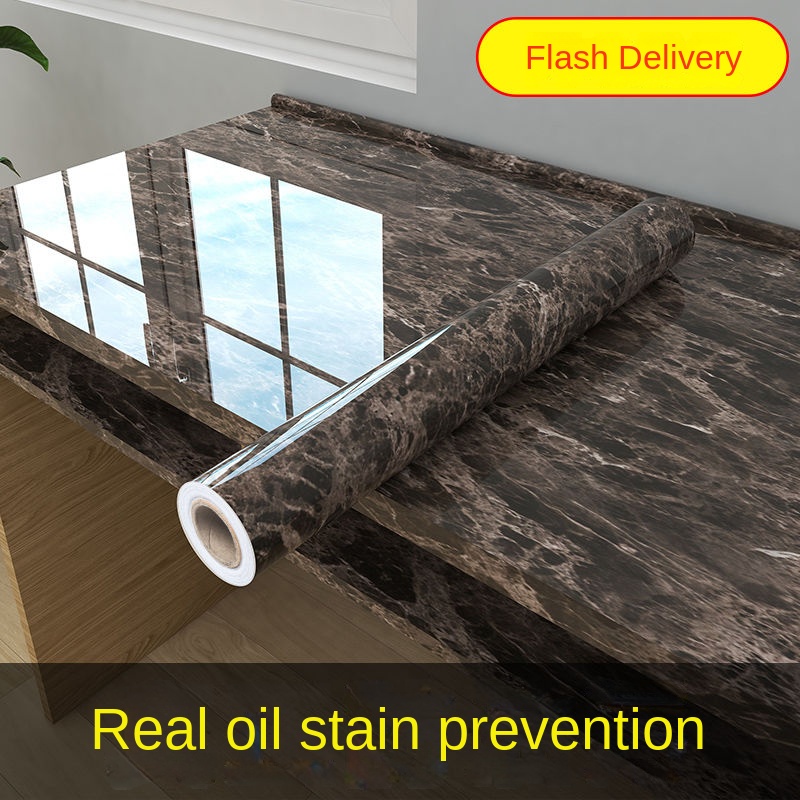 Marble Desktop Sticker Table Paper Self Adhesive Waterproof and Oil ...