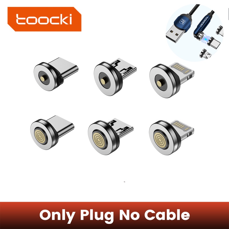 Toocki 540 Rotate Magnetic Charging Cable Cord Plug Type C/Micro/lOS ...