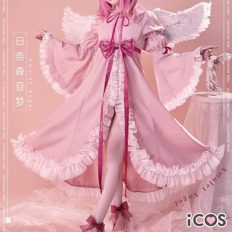 ICOS Shugo Chara Amulet Angel Hinamori Amu cos Costume cosplay Female ...