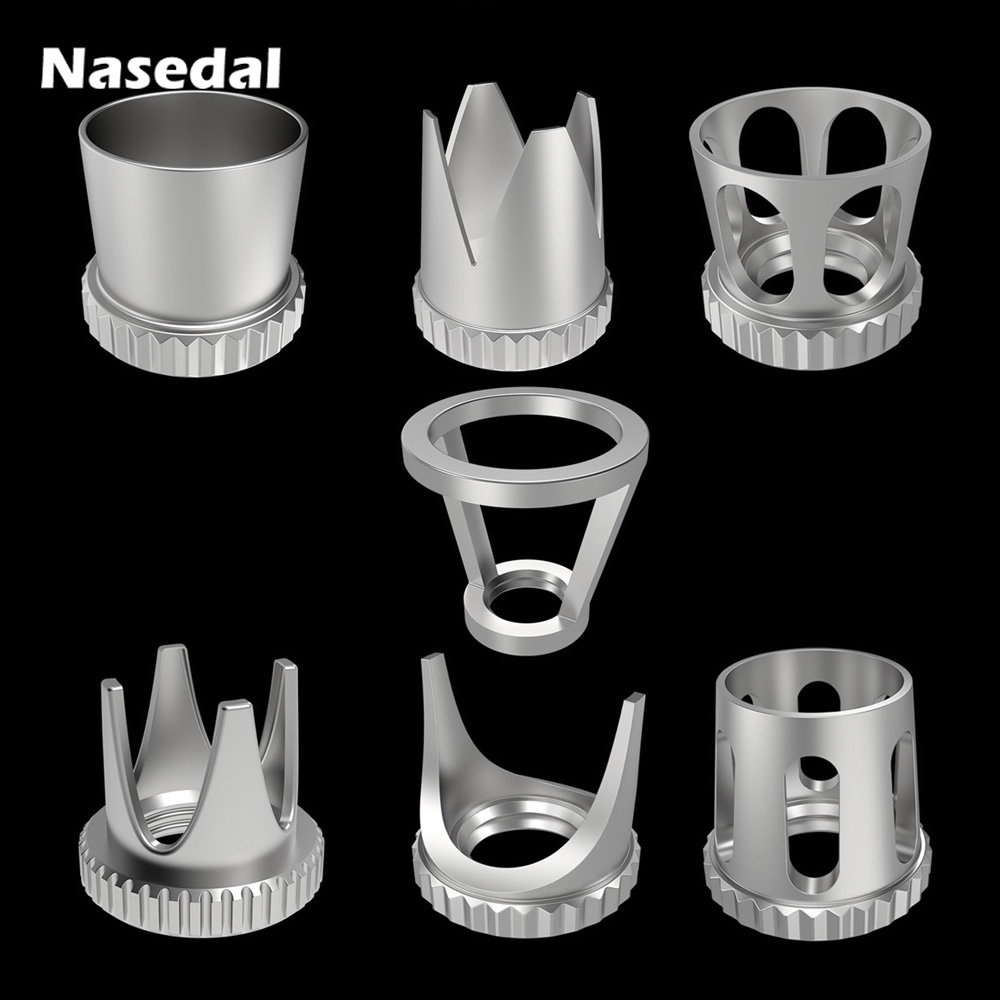 Airbrush Nozzle Cap Crown/Tomahawk/ hollow condensing/distance Shape ...